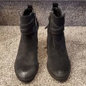 Sam Edelman | Shoes | New Sam Edelman Myra Ankle Boots Block Heels ...